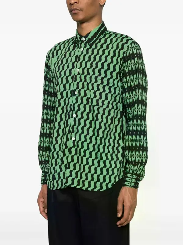 Comme Des Garçons Printed Shirt