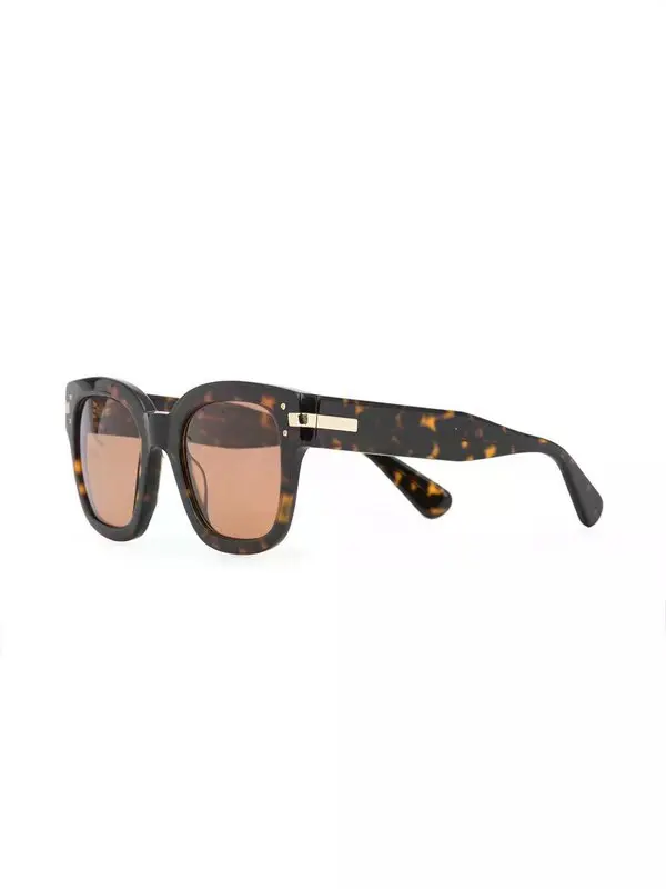 Amiri Tortoiseshell Square-frame Sunglasses - Brown