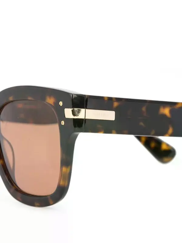 Amiri Tortoiseshell Square-frame Sunglasses - Brown