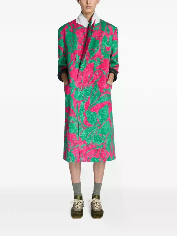 Dries Van Noten Quilted Satin Sneakers