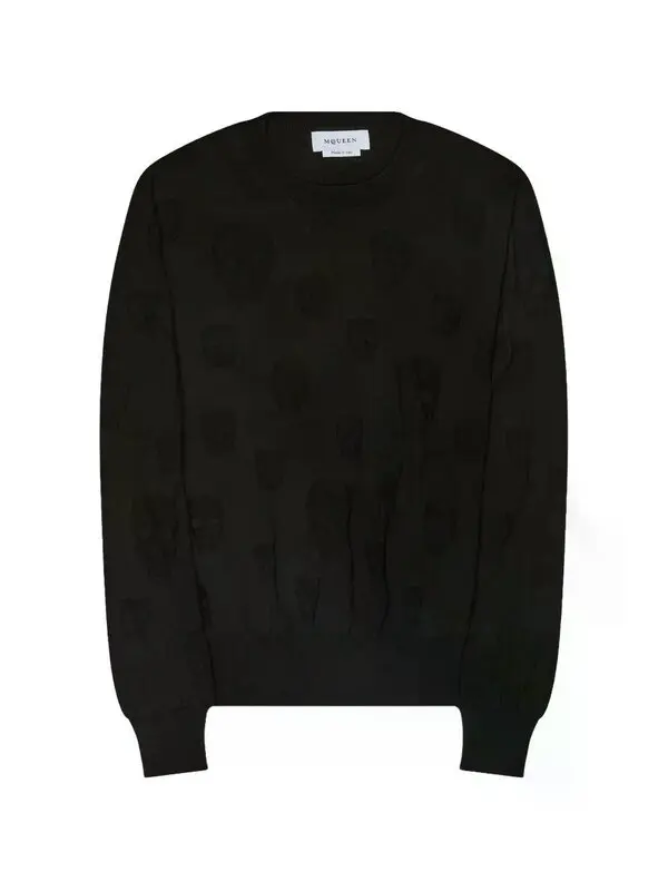 Alexander McQueen Skulls Crew-neck Sweater
