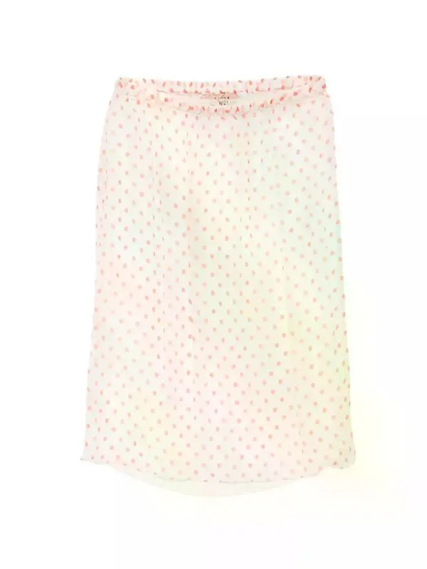 N°21 Polka Dot Midi Skirt