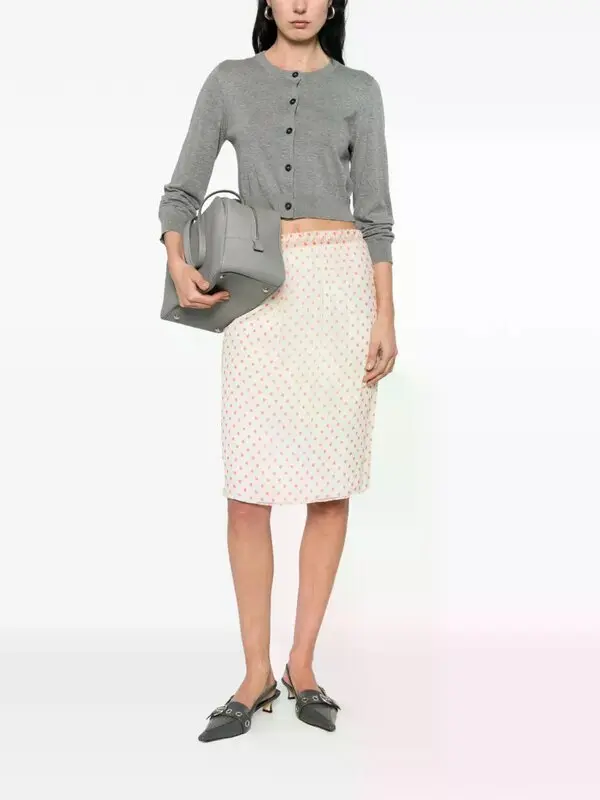 N°21 Polka Dot Midi Skirt