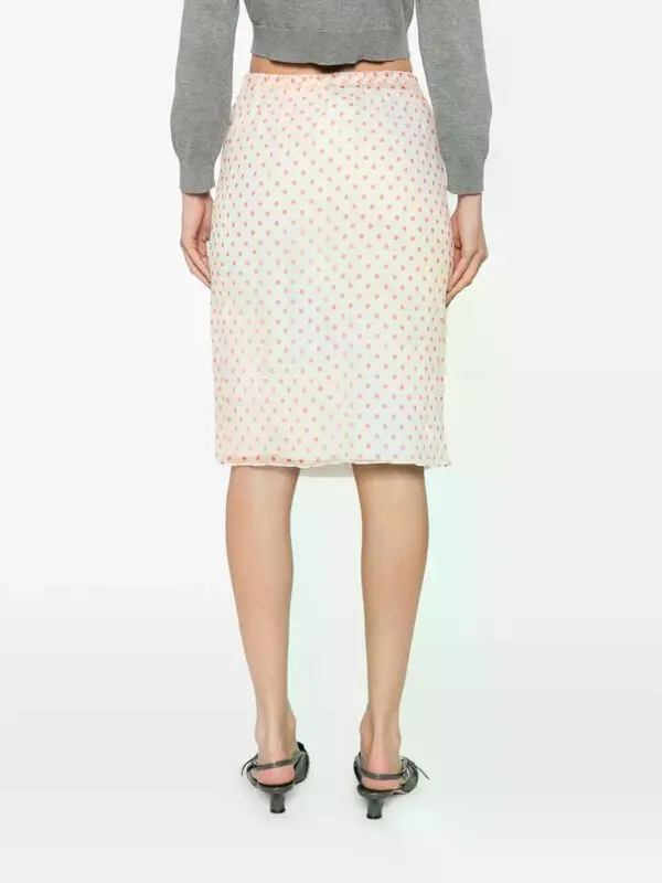 N°21 Polka Dot Midi Skirt