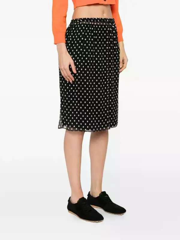N°21 Elasticated Waistband Mini Skirt - Black
