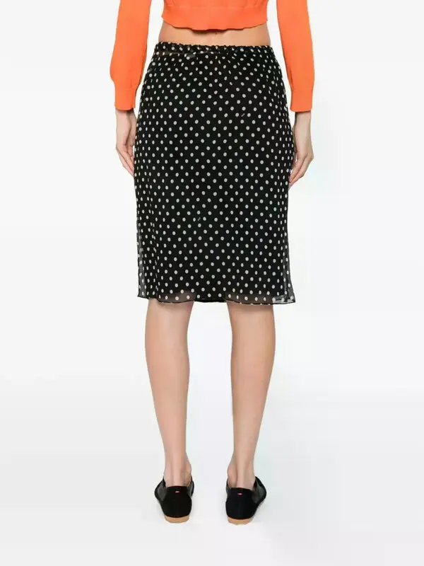 N°21 Elasticated Waistband Mini Skirt - Black