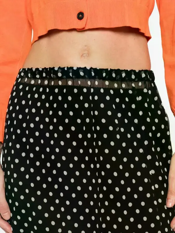 N°21 Elasticated Waistband Mini Skirt - Black