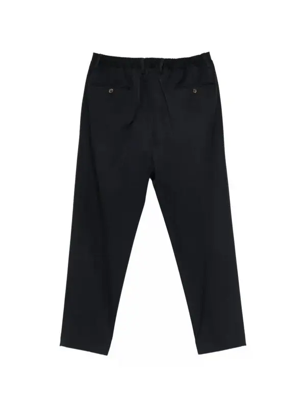 Dolce & Gabbana Belt-loop Buttoned Trousers - Blue