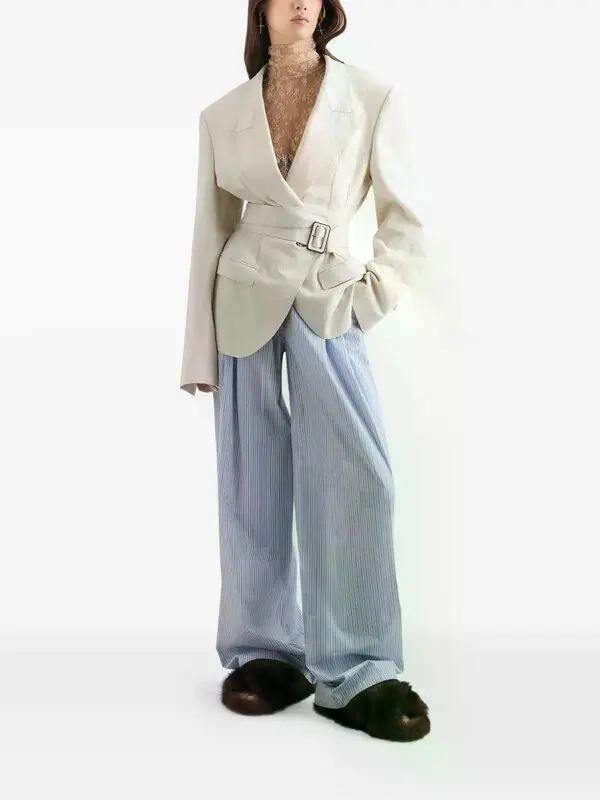 Dolce & Gabbana Single-breasted Belted Jacket