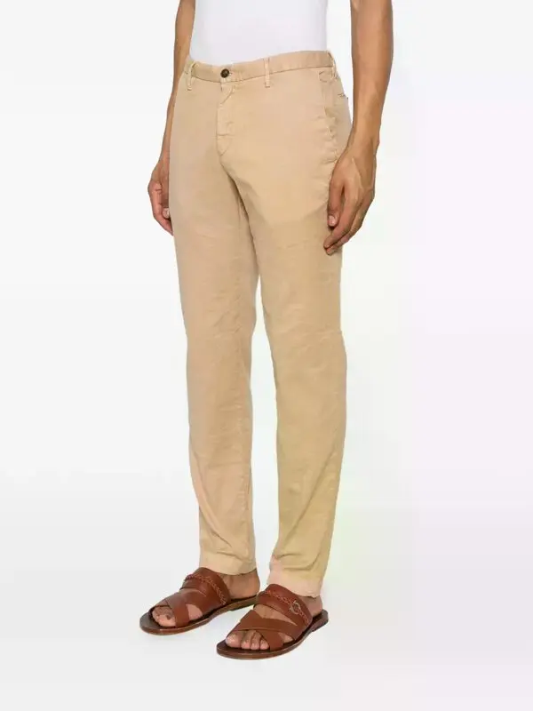 Karl Lagerfeld Button Trousers - Neutrals