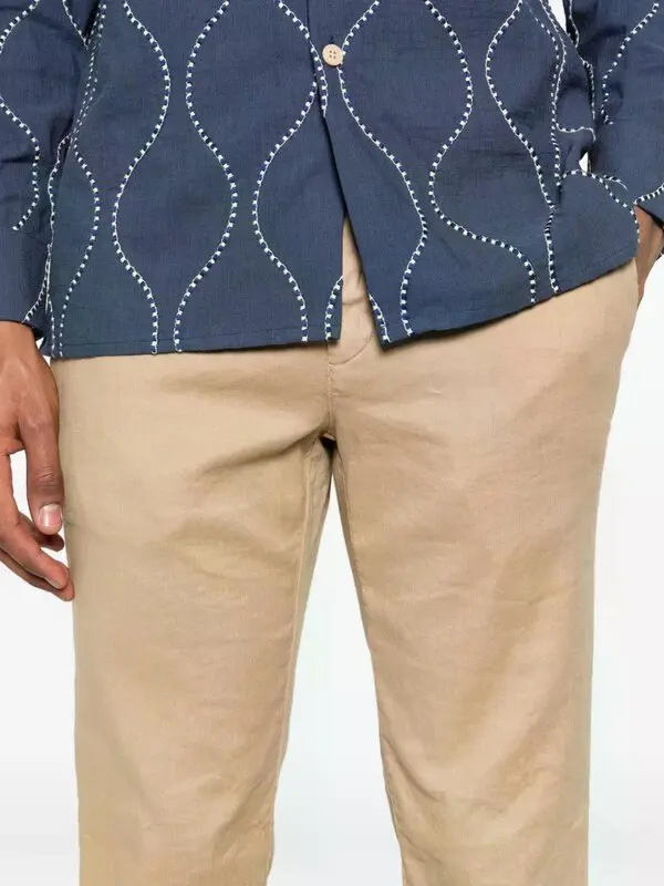Karl Lagerfeld Button Trousers - Neutrals