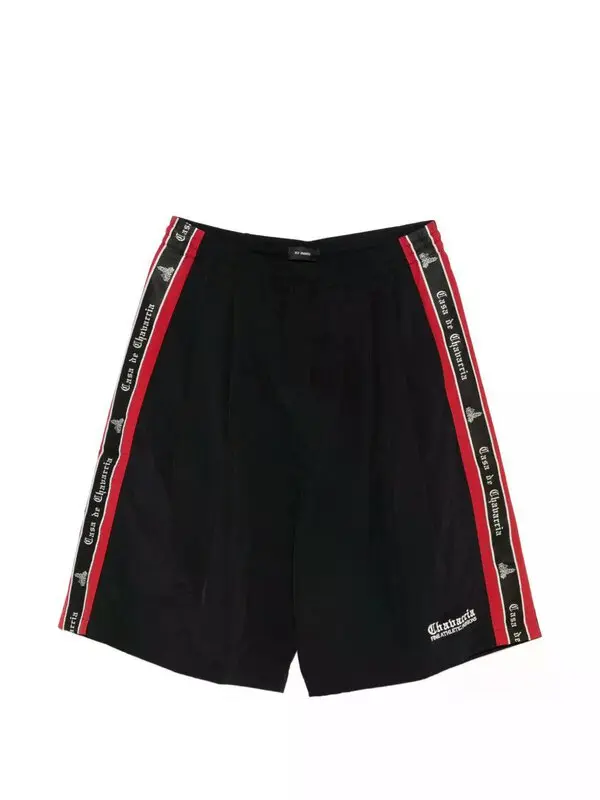 WILLY CHAVARRIA Logo-embroidered Shorts