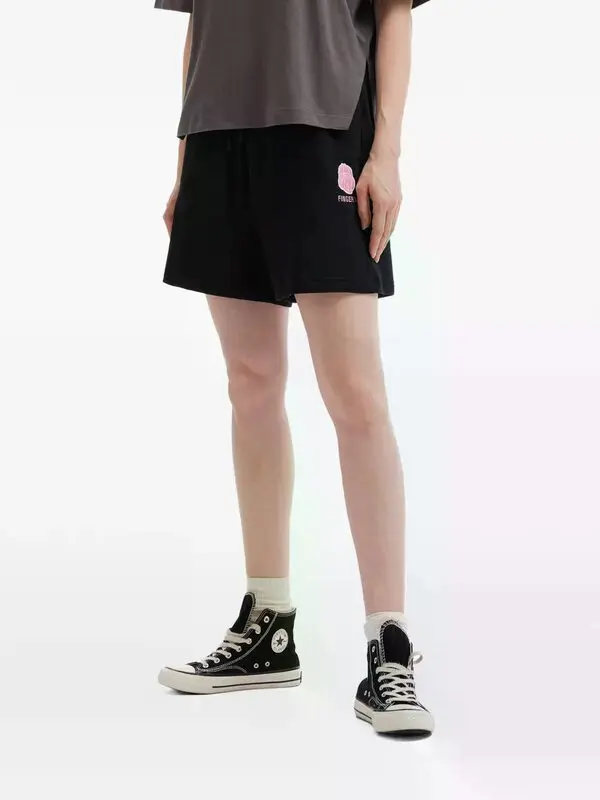 FINGERCROXX Drawstring Shorts - Black