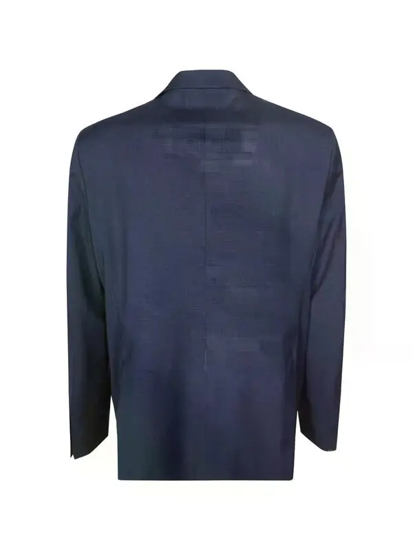 MANUEL RITZ Micro-pattern Suit - Blue