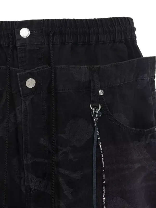 MASTERMIND WORLD Skull-print Jeans