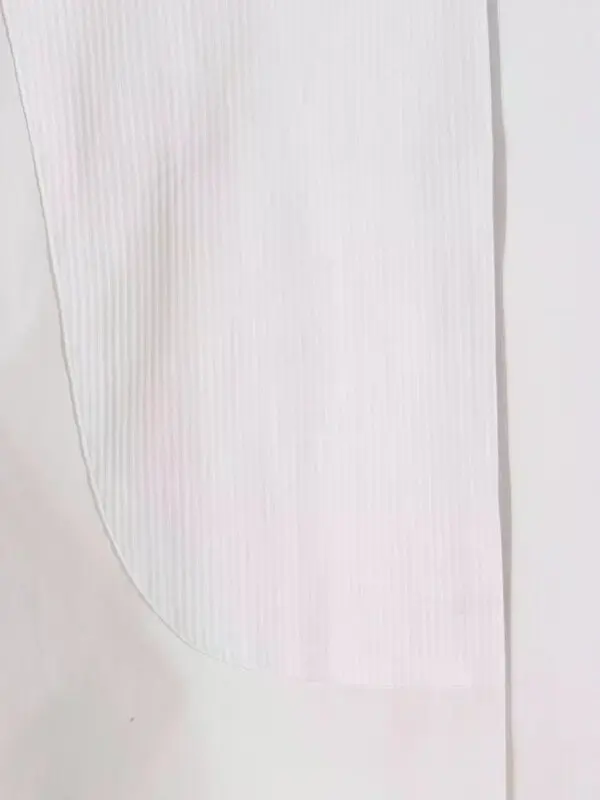 Canali Cotton Tuxedo Shirt - White