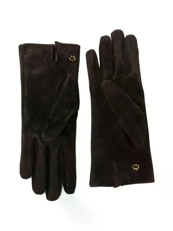 GIANVITO ROSSI Cam Gloves - Brown