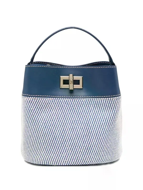Furla Amelia Leather Bucket Bag