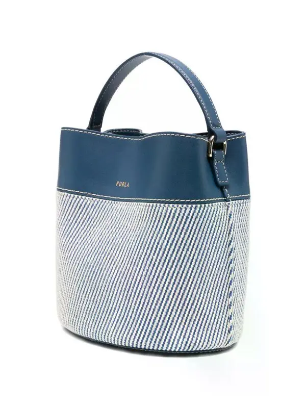 Furla Amelia Leather Bucket Bag