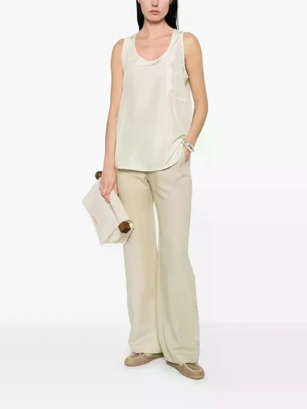 Barena Venezia Pocket Sleeveless Top - Neutrals
