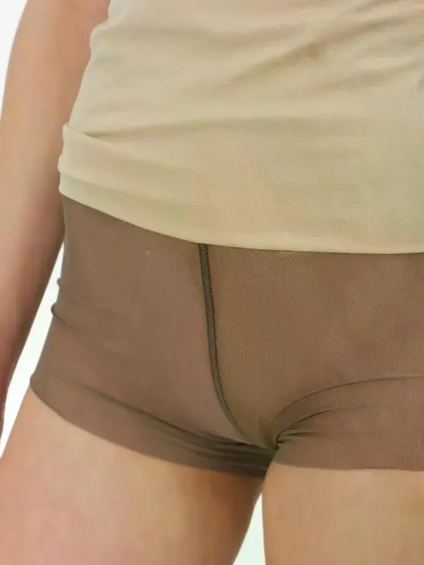 Rick Owens Temple Stretch Shorts - Brown