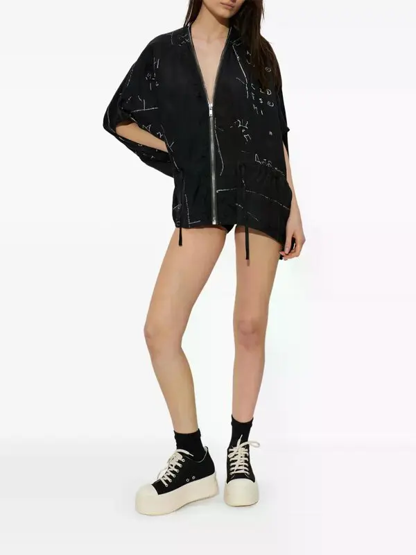 Rick Owens Printed Zip Jacket