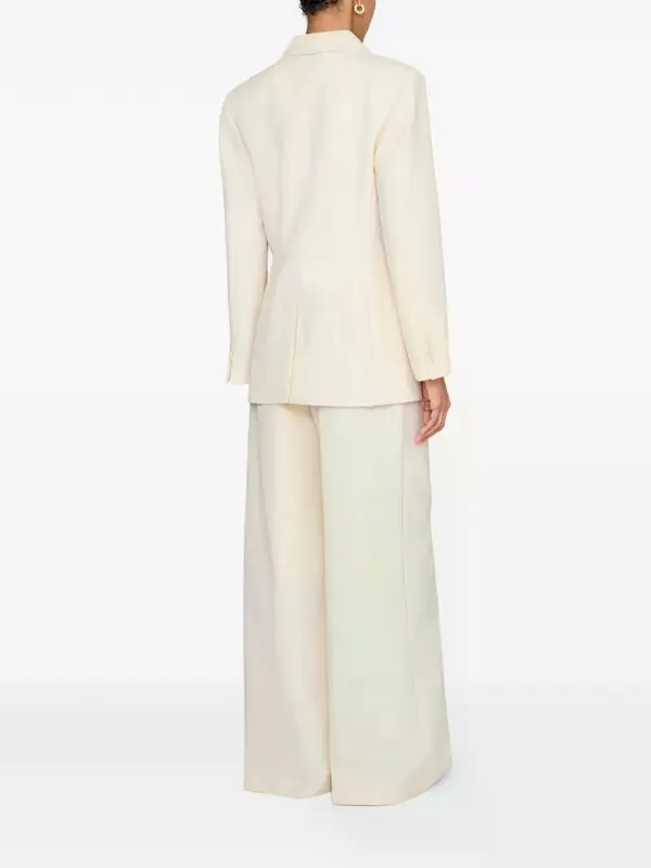 ANINE BING Tiphaine Double-breasted Blazer - Neutrals