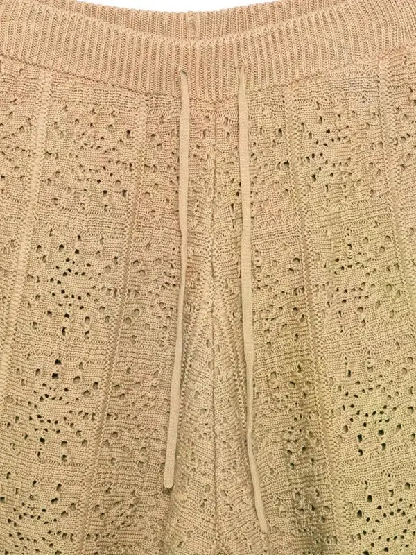 Maison Labiche Knitted Drawstring Shorts