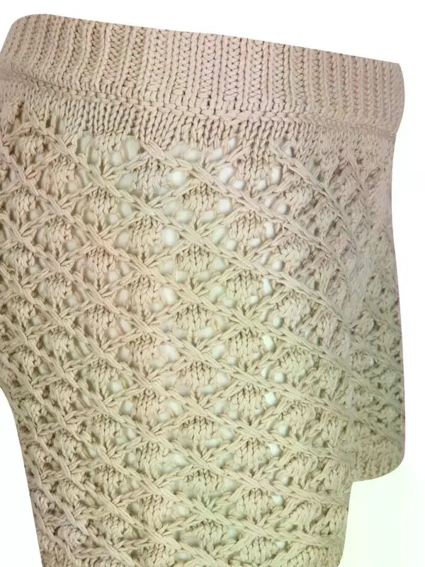 ELY ELY Open Knit Shorts