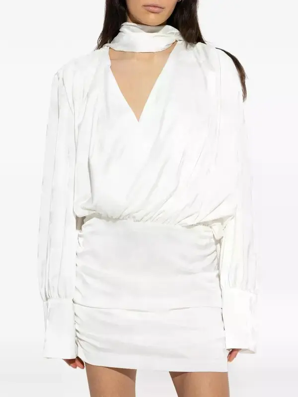 ROTATE BY BIRGER CHRISTENSEN Scarf Mini Dress