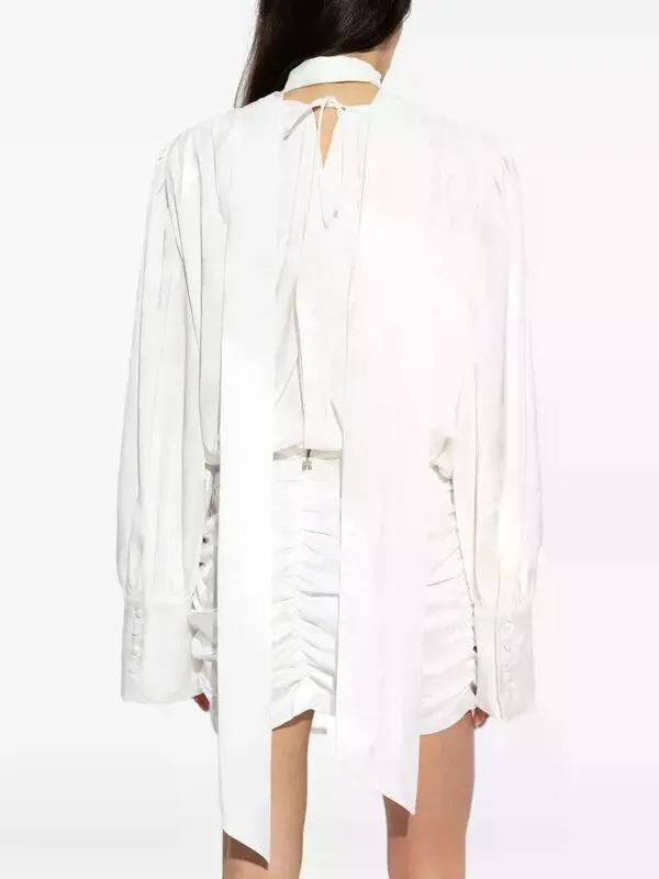 ROTATE BY BIRGER CHRISTENSEN Scarf Mini Dress