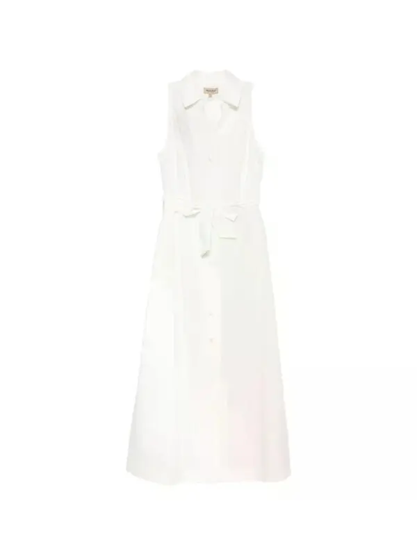 Woolrich Buttoned Midi Dress - Neutrals