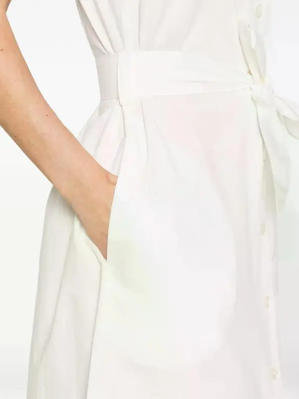 Woolrich Buttoned Midi Dress - Neutrals