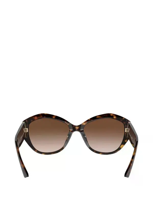 JIMMY CHOO Geometric Logo Sunglasses