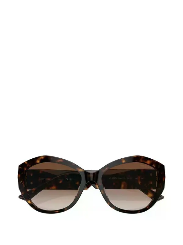 JIMMY CHOO Geometric Logo Sunglasses