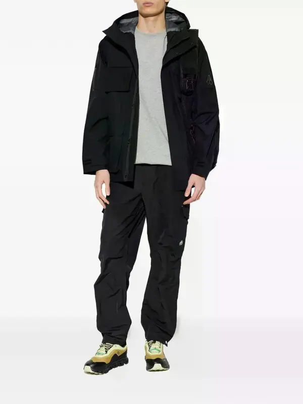 Moose Knuckles Multi-pocket Hooded Jacket