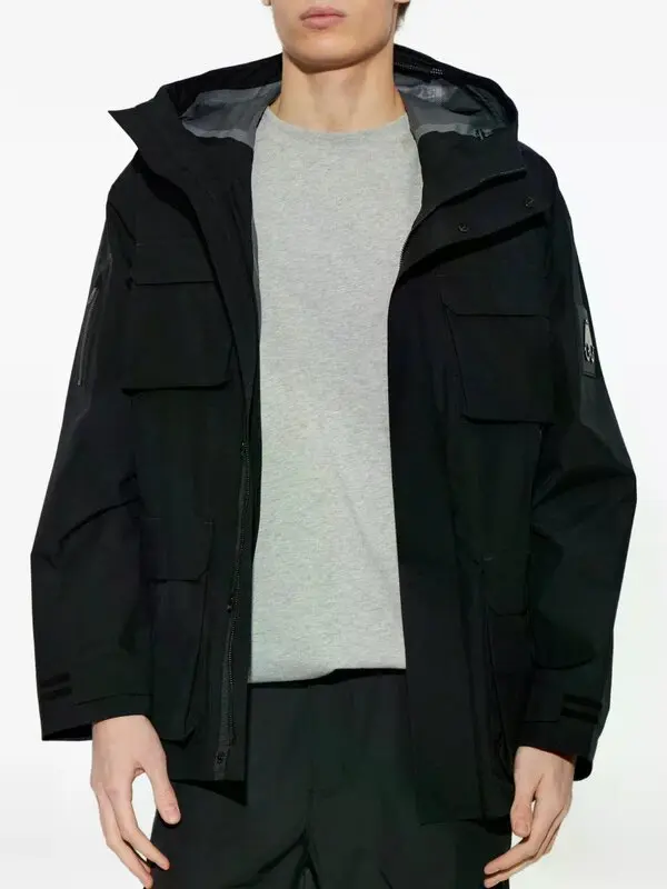 Moose Knuckles Multi-pocket Hooded Jacket