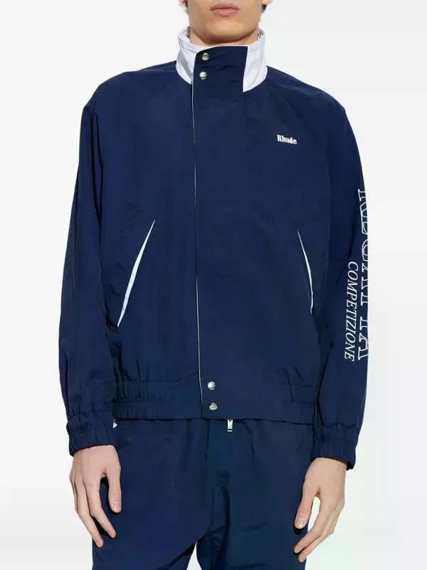 Rhude Logo-print Track Jacket