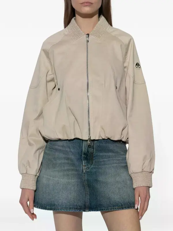 Moose Knuckles Zip-up Bomber Jacket