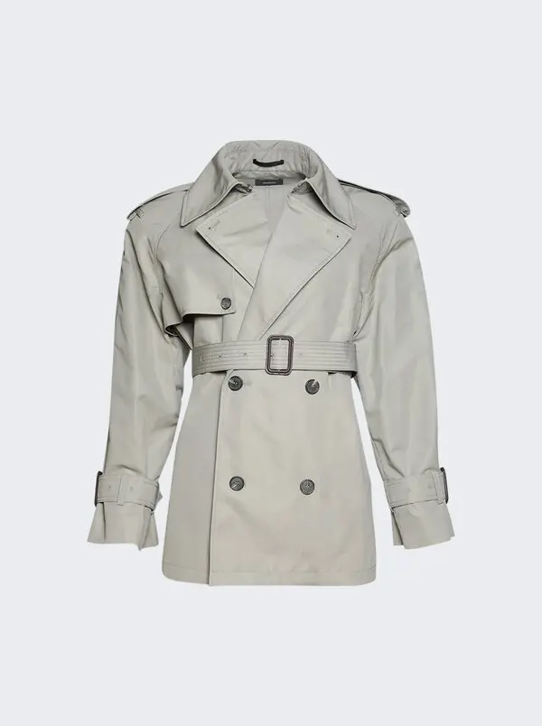 Wardrobe.NYC Clean Trench Mini Jacket