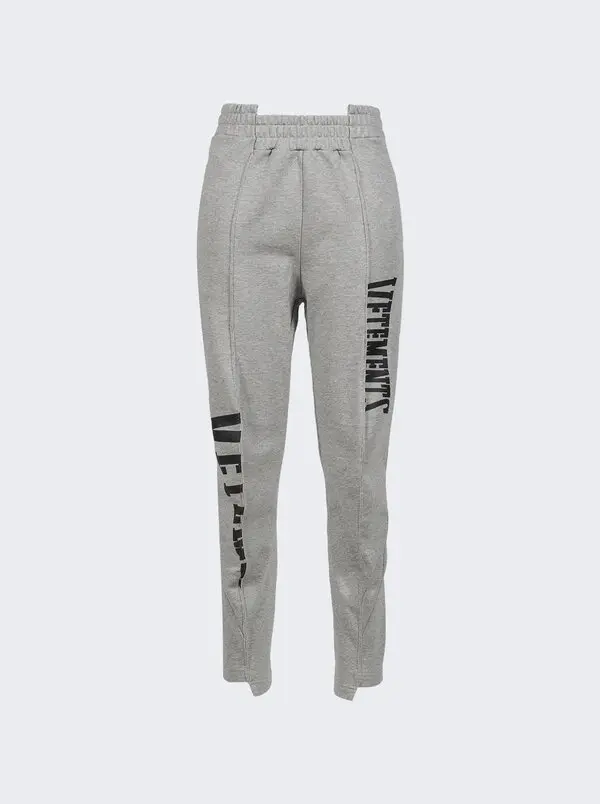 Vetements Cut-up Logo Sweatpants