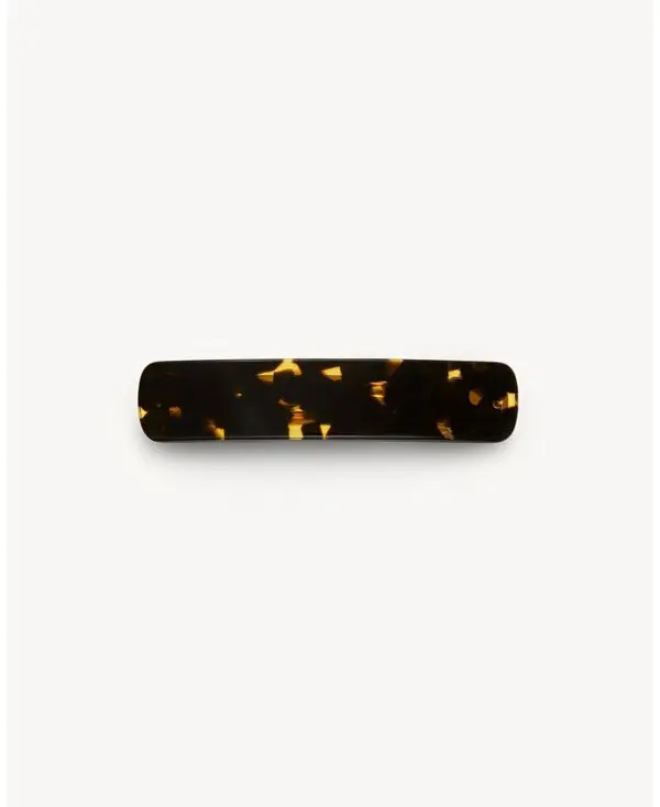 MACHETE No. 3 Heirloom Barrette - Dark Tortoise