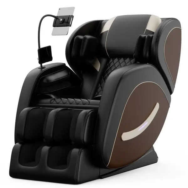 BOYEL LIVING Massage Chair Recliner With Zero Gravity With Full Body Air Pressure With 6 Massage Rollers
