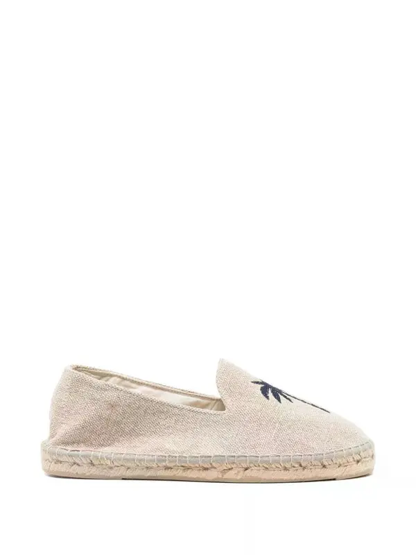 Manebí Palm-detail Flat Espadrilles