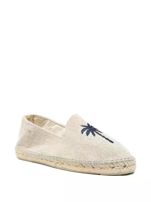 Manebí Palm-detail Flat Espadrilles