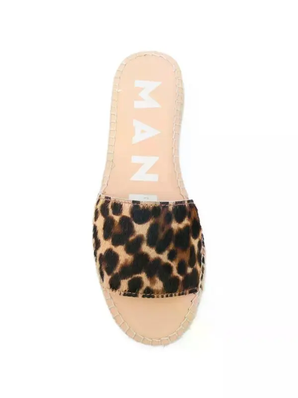 Manebí Leopard-print Espadrilles