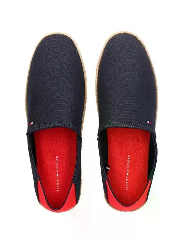 Tommy Hilfiger Logo-embroidered Espadrilles