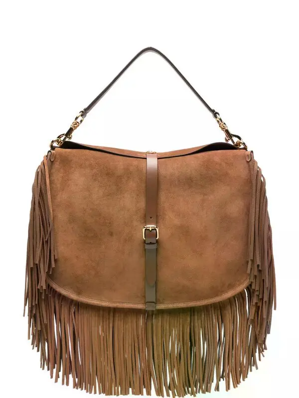 Etro Fringe Detail Shoulder Bag