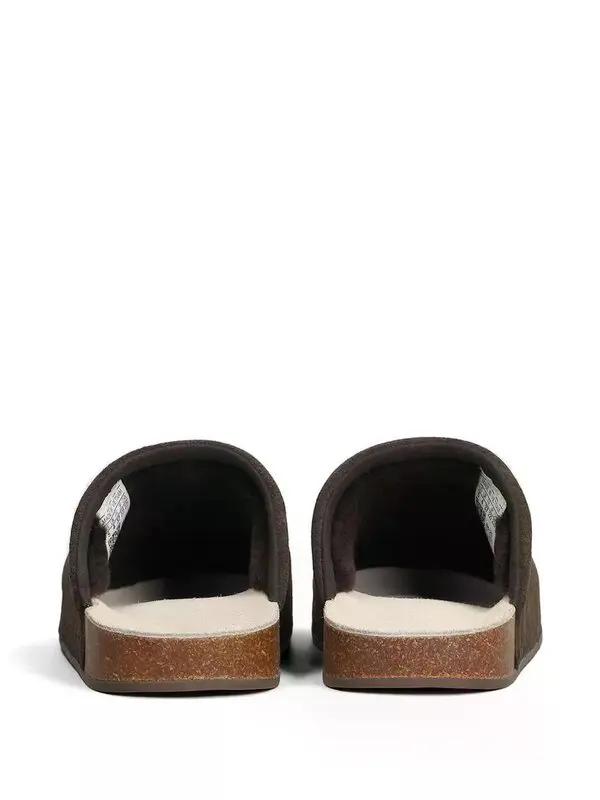 Adidas Adimule Leather Mules - Brown