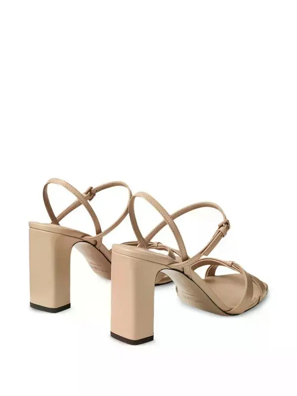 JIMMY CHOO Elsy Block-heel Sandals - Neutrals
